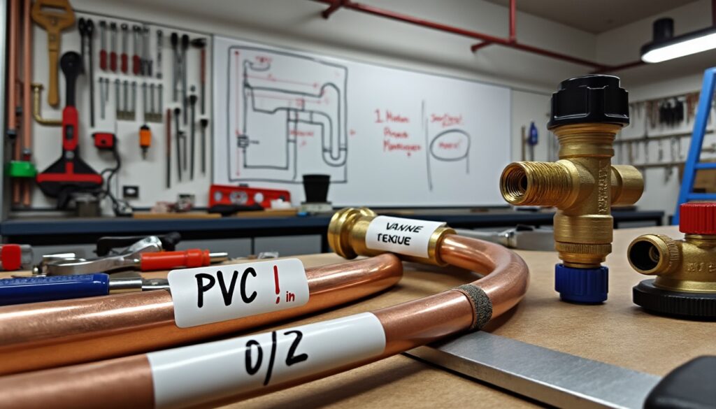 Comprendre les dimensions des raccords de plomberie pour un aménagement ...